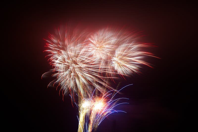 Fireworks Burst stock image. Image of celebrate, gleam, explosions - 9975