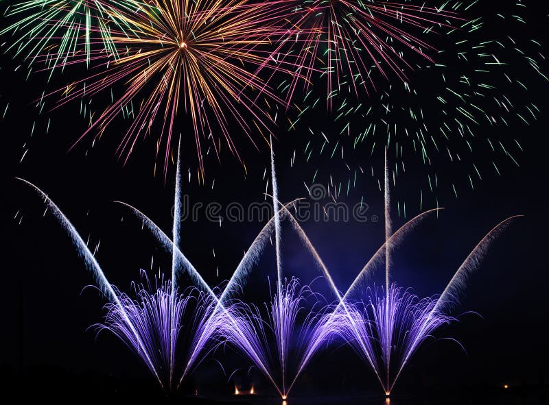 501 Floating Fireworks Stock Photos - Free & Royalty-Free Stock Photos ...