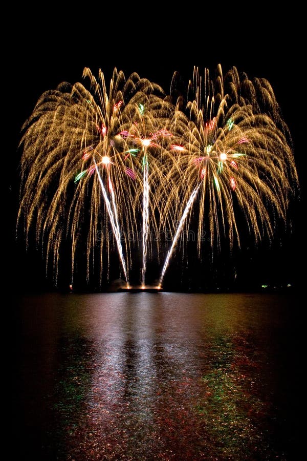 Fireworks stock image. Image of pyro, explosion, rocket - 2643035