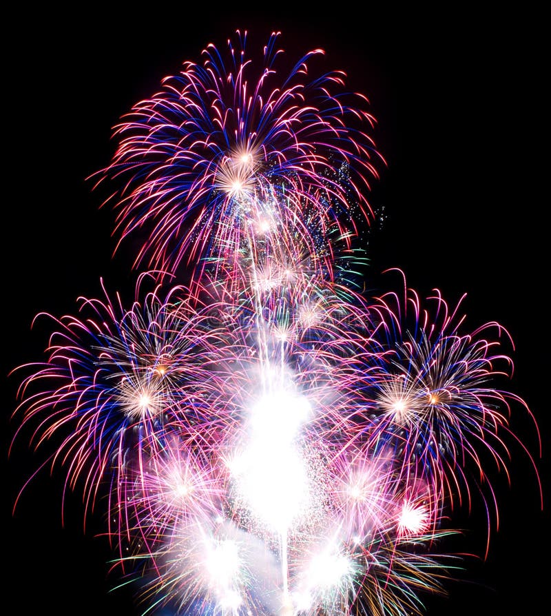 Trailing Firework stock photo. Image of explode, independence - 3549566
