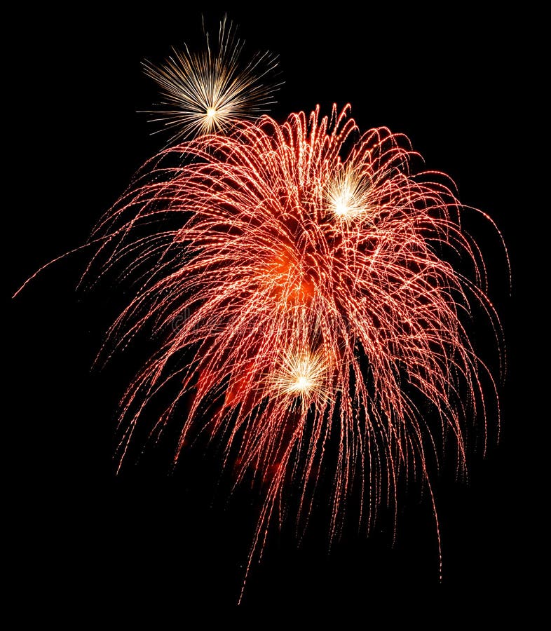 Fireworks. stock image. Image of fireworks, dark, festival - 1002695