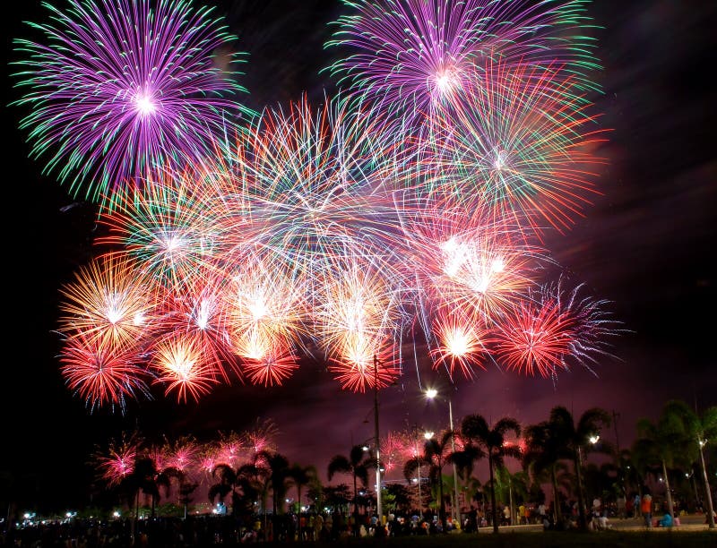 Fireworks stock photo. Image of festivals, fireworks, lights - 3006456