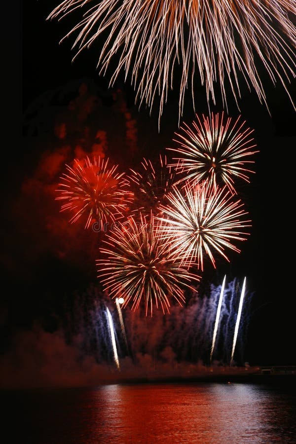 Fireworks stock image. Image of july, party, celebrate - 1277645