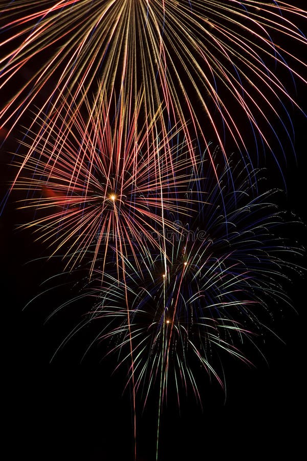 Fireworks Burst stock image. Image of celebrate, gleam, explosions - 9975