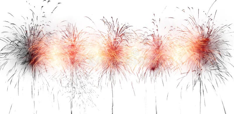 Exploding Fireworks stock photo. Image of glittering, brilliant - 1595522