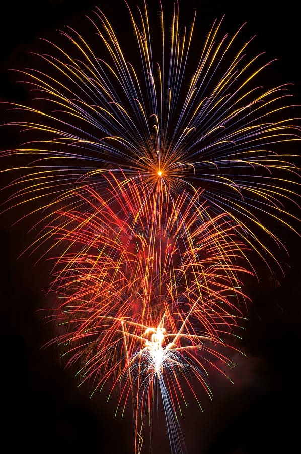 Fireworks stock photo. Image of holiday, year, night, independence ...