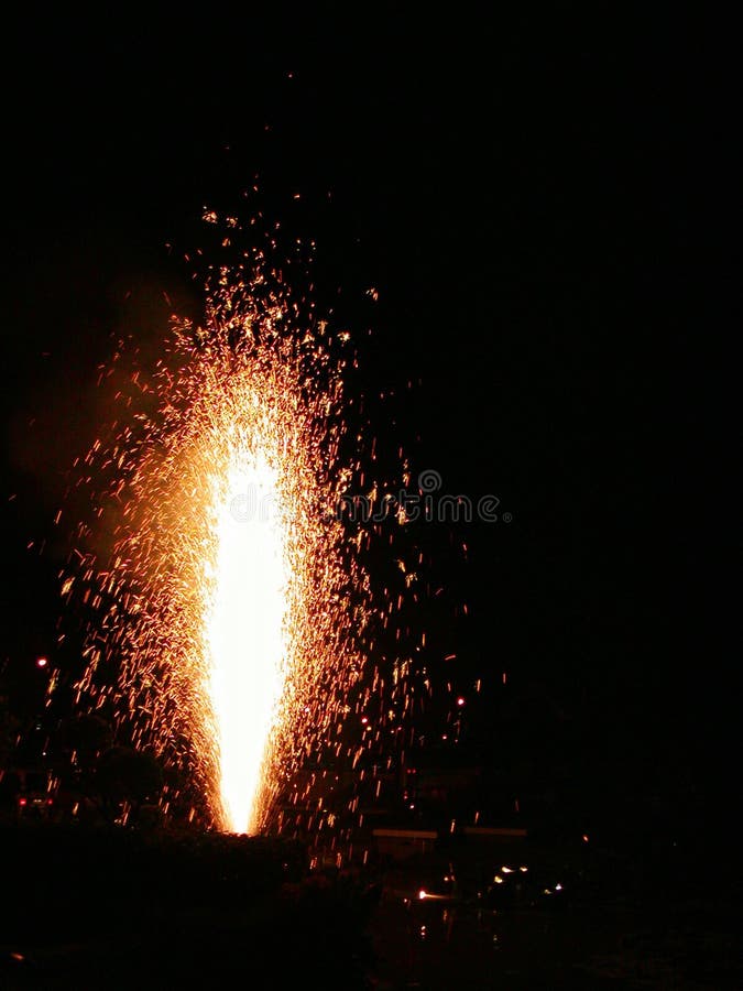 Fireworks stock photo. Image of flame, celebration, apocalypse - 1236798