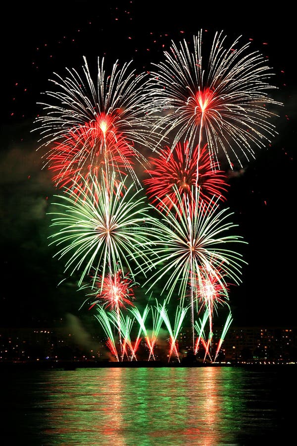 Fireworks 1 stock image. Image of display, explosion, pattern - 510385