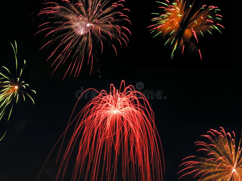 Fireworks stock image. Image of work, lighting, fireworks - 781505