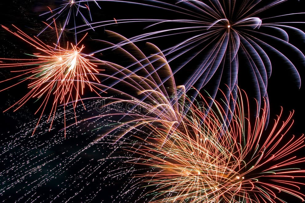 Fireworks stock image. Image of flames, honor, flame, exploding - 854247