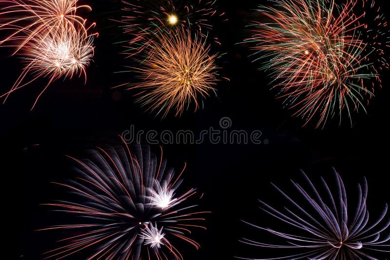 Fireworks stock photo. Image of christmas, fireworks, explosive - 854386