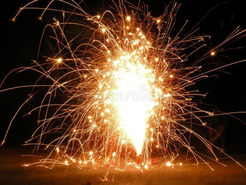 Fireworks stock photo. Image of display, pyrotechnics - 9839288