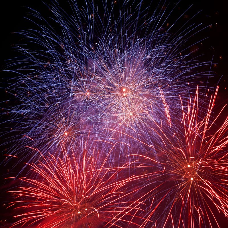Fireworks stock photo. Image of nature, architecture - 83424640