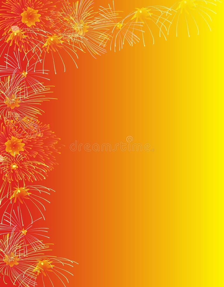Fireworks Orange Background Stock Illustrations – 8,162 Fireworks ...