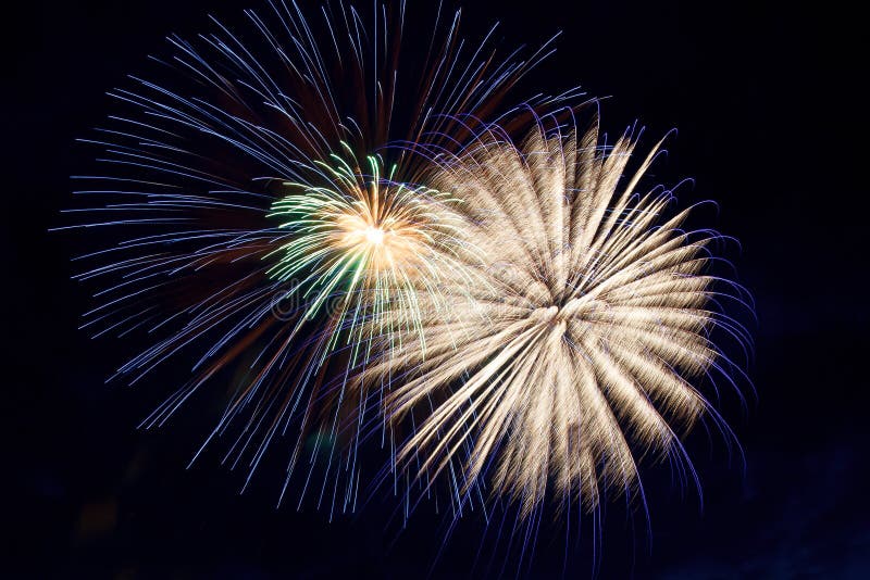 Blowing Up Fireworks Night Sky Stock Photos - Free & Royalty-Free Stock ...