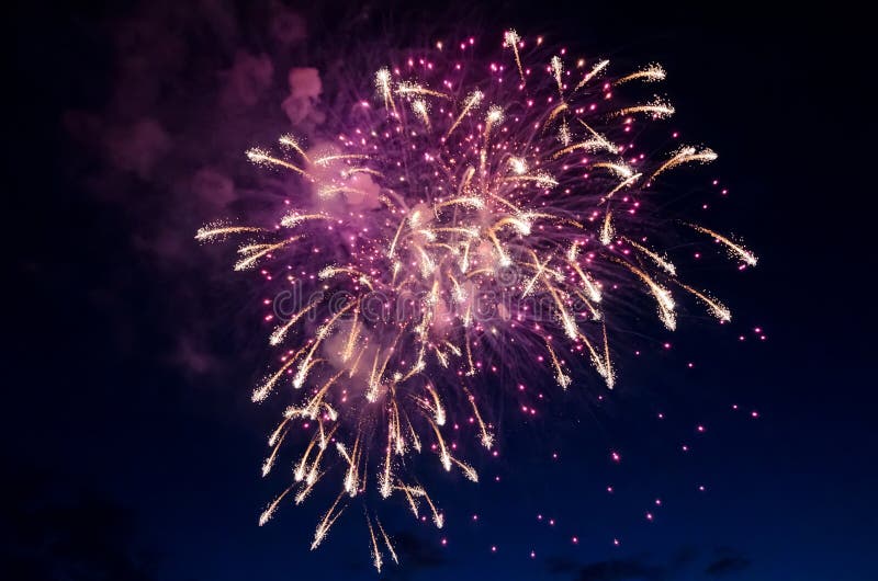 Fireworks stock photo. Image of festival, holiday, salute - 41945612