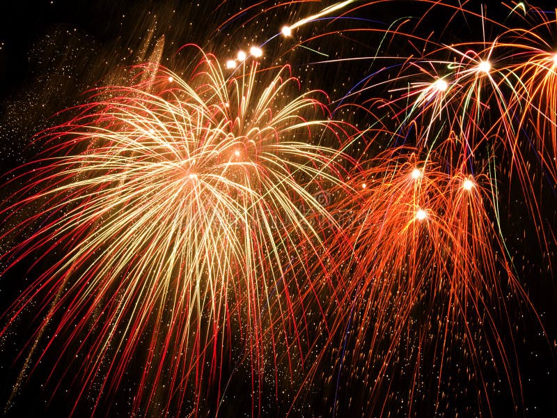 Fireworks stock image. Image of orange, fireworks, square - 39141273