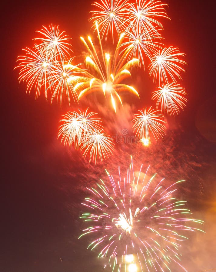 Fireworks stock image. Image of exposure, white, smoke - 35871147