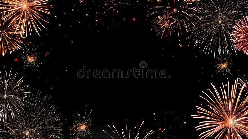 Fireworks Border Background Stock Illustrations – 5,536 Fireworks ...