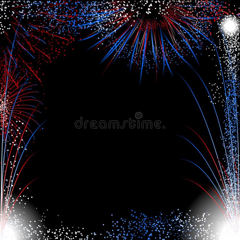 Fireworks Border Stock Illustrations – 8,428 Fireworks Border Stock ...