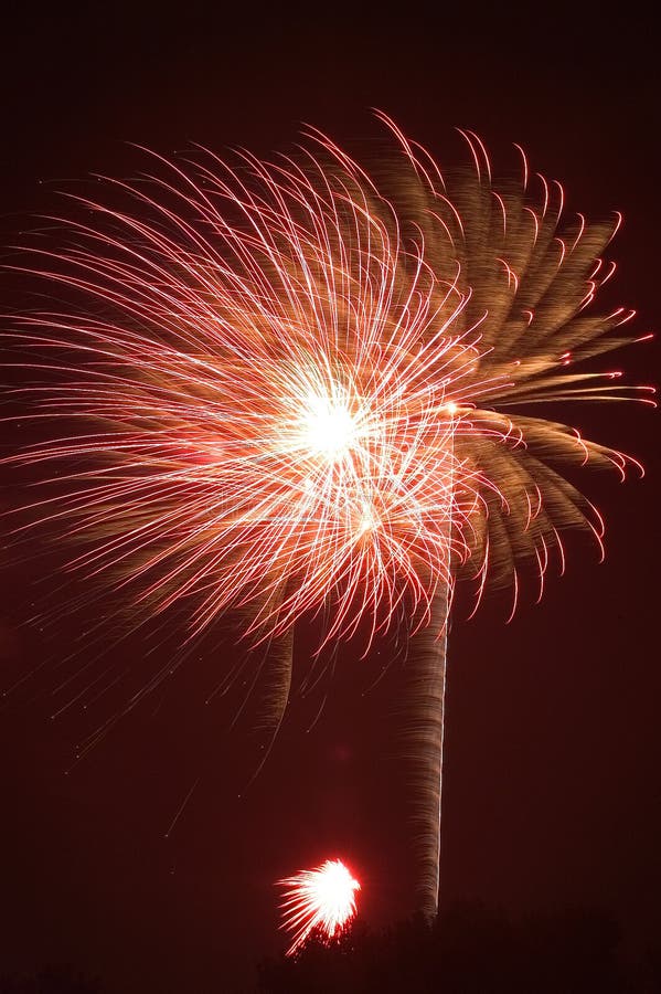 Fireworks Burst stock image. Image of luminosity, fourth - 9973