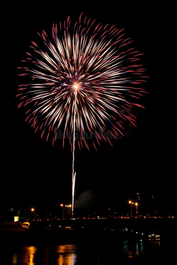 Fireworks Burst - Stock Image Stock Photo - Image of celebration, light ...