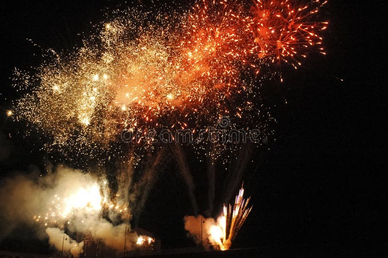 Fireworks that Can Serve As a Greeting Card Stock Image - Image of pisa ...