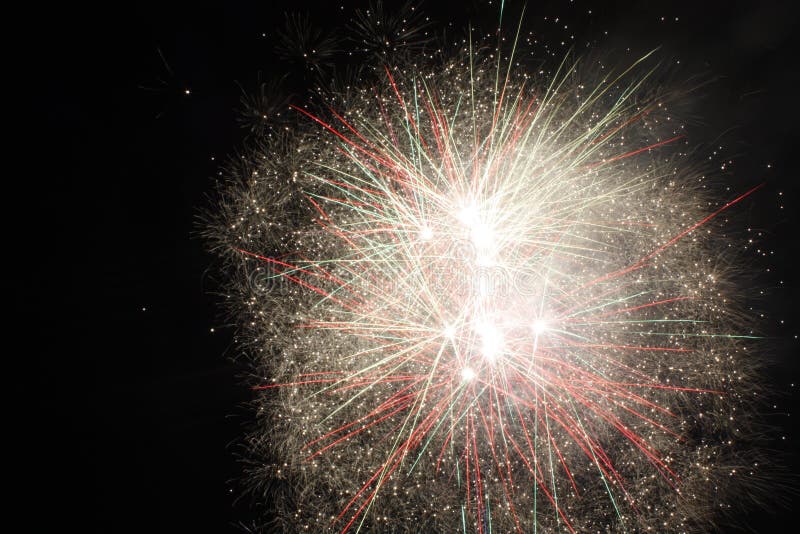 Fireworks stock photo. Image of night, closeup, holiday - 40190644