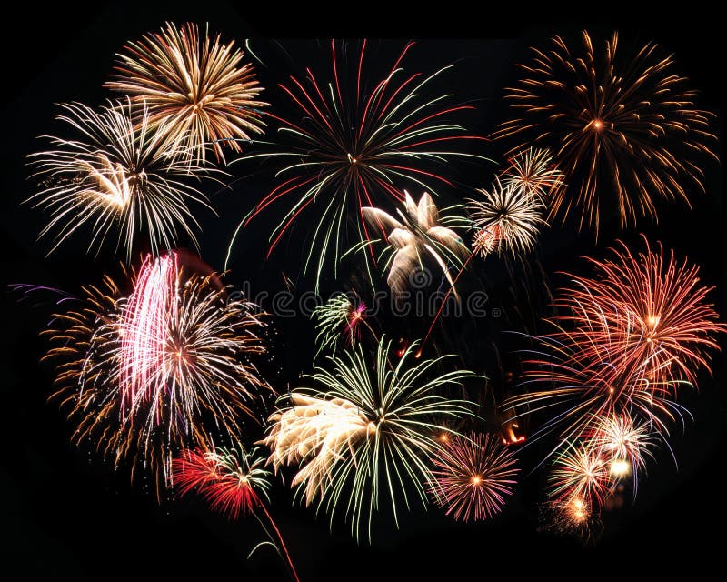 Fireworks Celebration stock photo. Image of celebration - 1156954