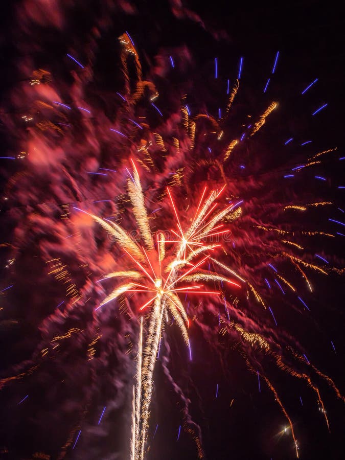 Fireworks stock image. Image of fireworks, explosion - 44504521