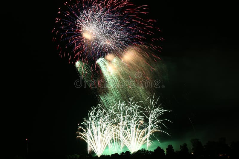 Fireworks stock photo. Image of birthday, holifay, celebration - 44289046