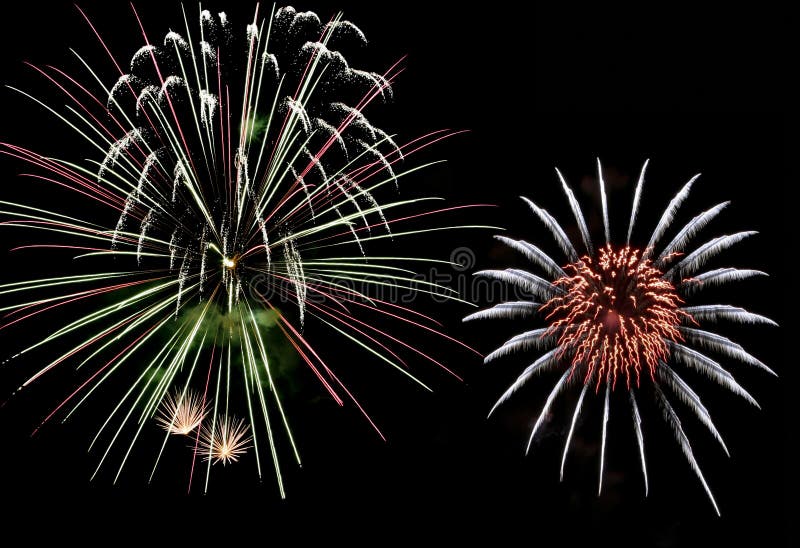 Fireworks Colors stock photo. Image of festive, july - 19713320