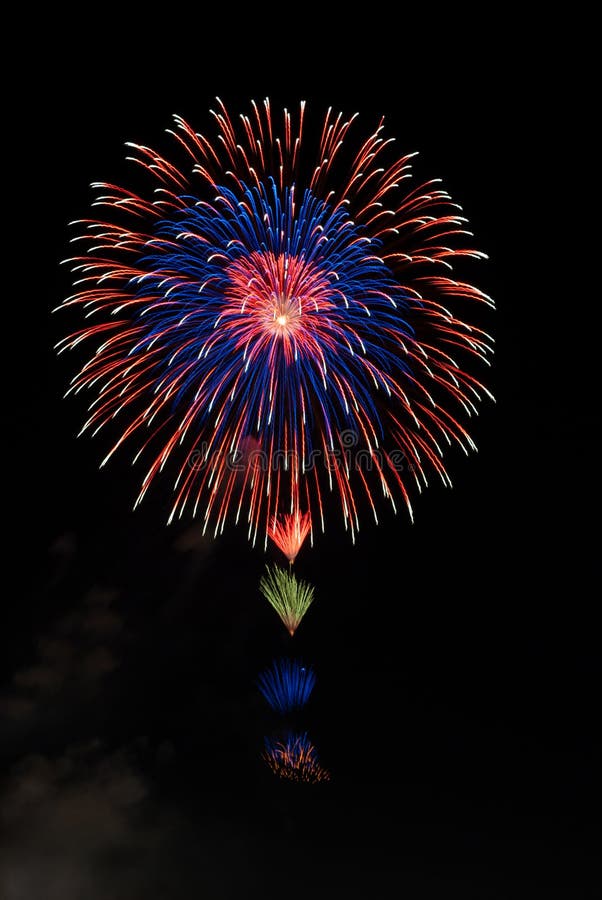 Fireworks colors 4 stock photo. Image of burst, july - 23221958