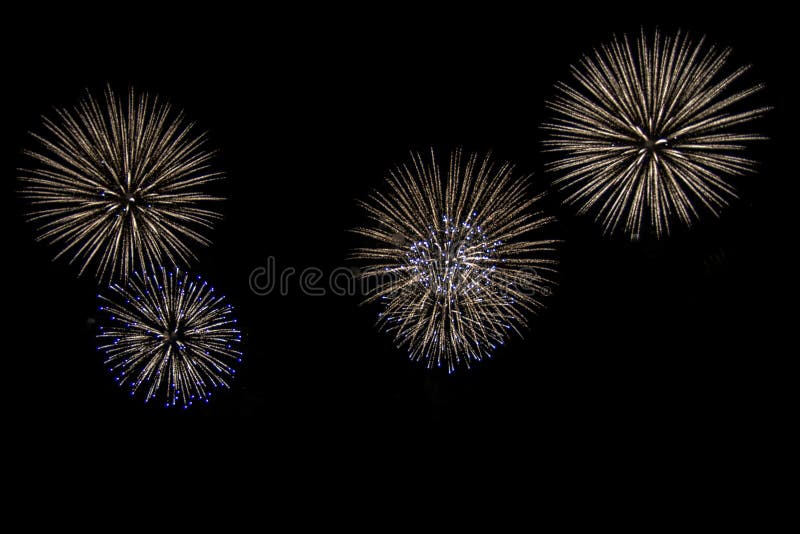 Fireworks for Cut Out. Advertising, Design, Decoration. Stock Image ...