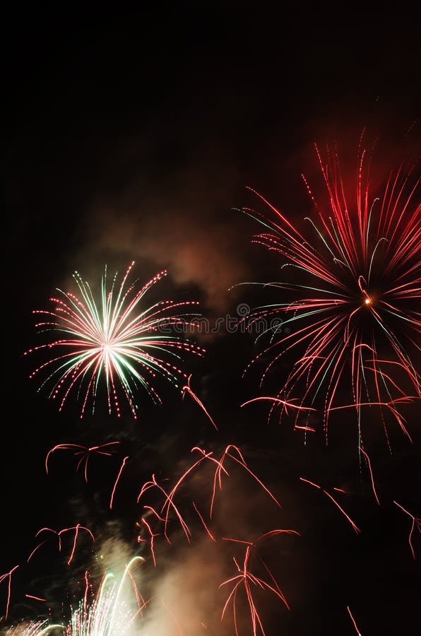 Fireworks stock image. Image of colorful, festival, green - 87274659