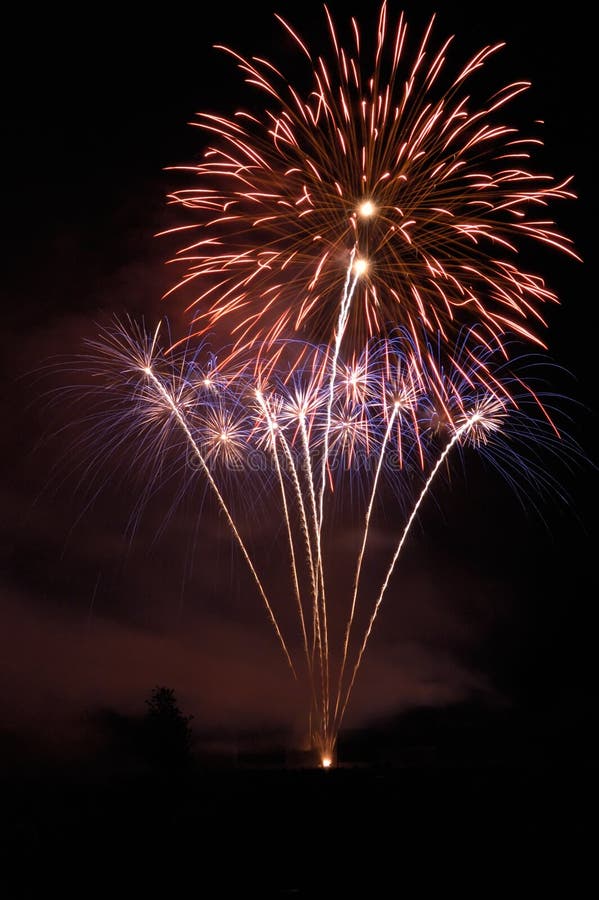 Fireworks Display stock image. Image of spectacular, bright - 2282001