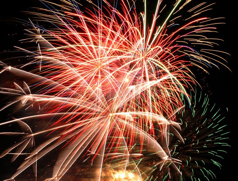 Fireworks display stock photo. Image of patriotic, celebration - 2818188