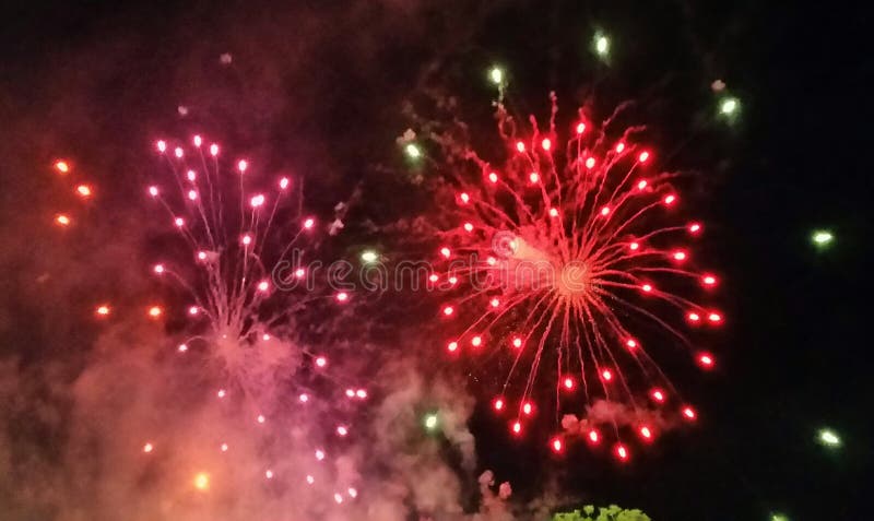 Fireworks at Dodger S Stadium Stock Image - Image of firework, dogs ...