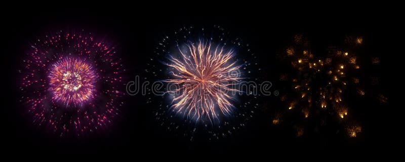 Fireworks Energy Explode Background Stock Illustration - Illustration ...