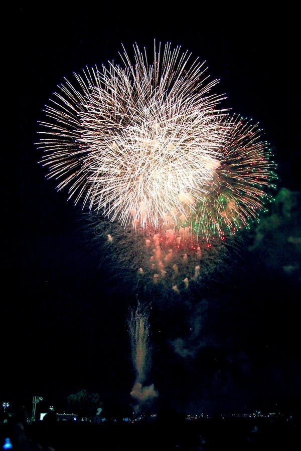 Fireworks At Night Picture. Image: 109923190