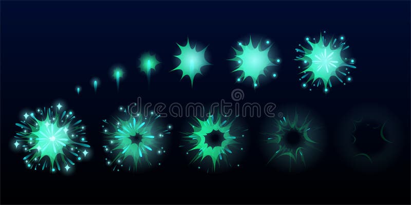 Sparkle Animation Sprite Stock Illustrations 107 Sparkle Animation