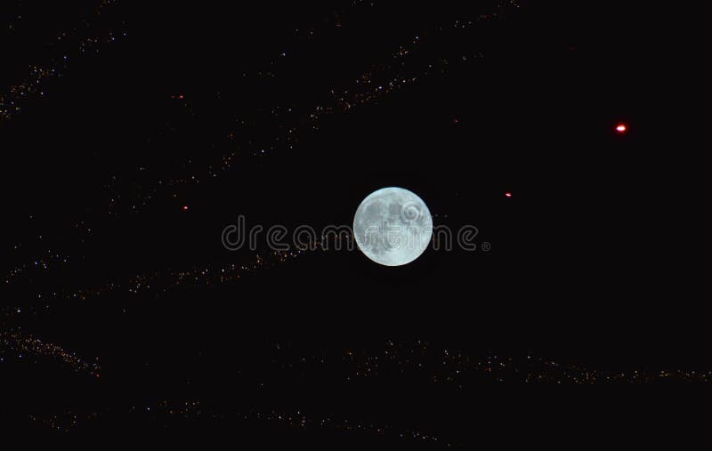 4th of July Moon stock image. Image of bright, exploding - 190393643