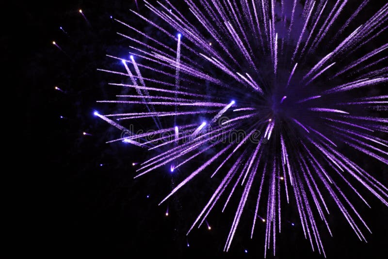 Fireworks Exploding for Celebration Stock Photo - Image of dazzle, blue ...