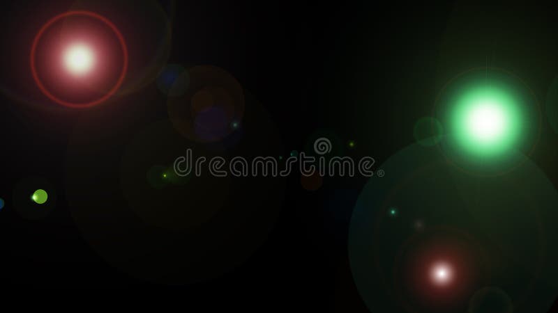 Flash Light Lens Flare Abstract Stock Illustration - Illustration of ...