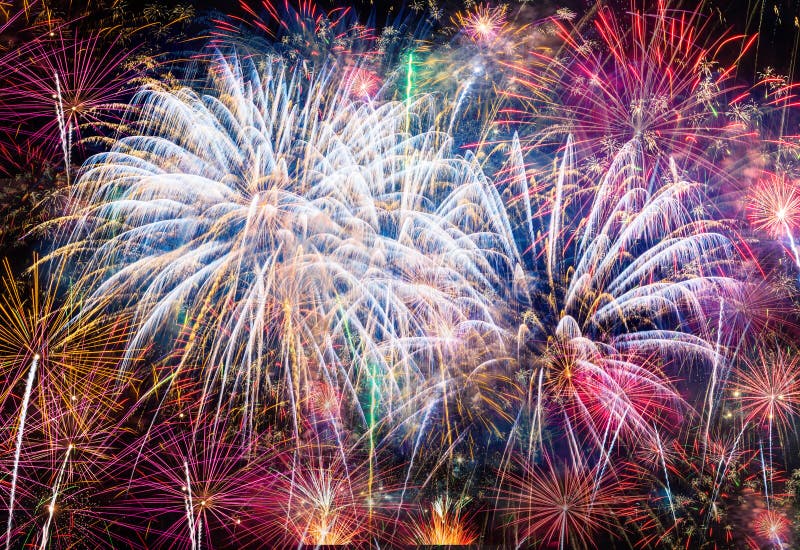 Fireworks stock image. Image of blast, fireball, celebration - 55289681