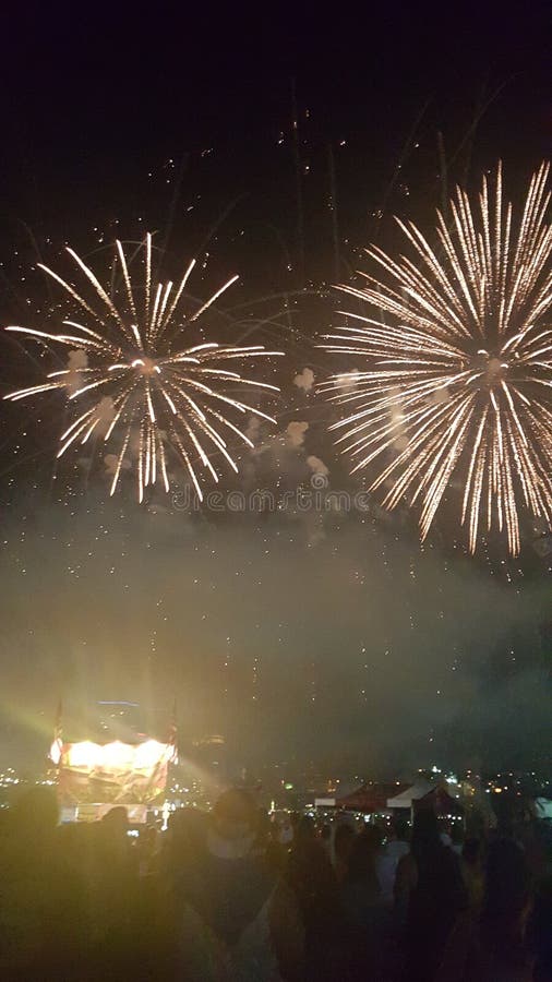 Fireworks stock image. Image of fireworks, memorial - 111077789