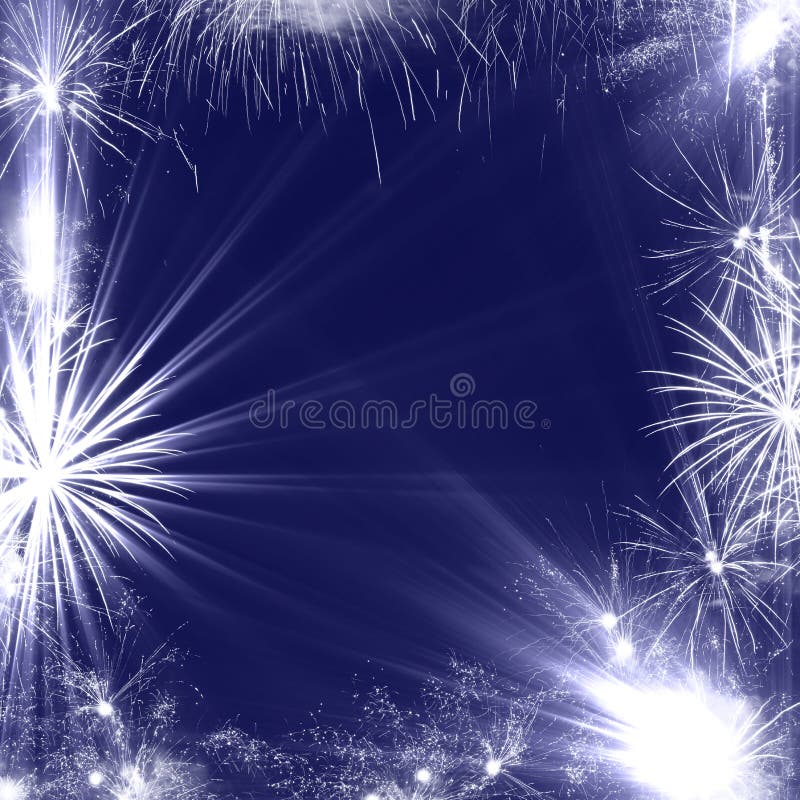 Fireworks frame stock image. Image of entertainment, dark - 5658405