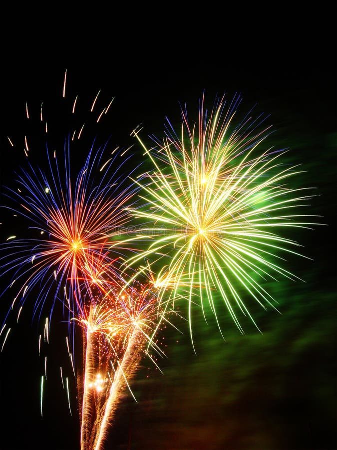 Fireworks stock image. Image of night, fireworks, glowing - 42082543