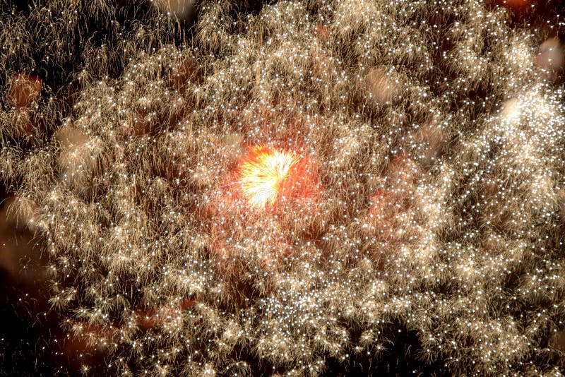 Fireworks galaxy explosion stock photo. Image of colour - 6284308