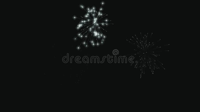 Fireworks Glitter Particles Animation Motion Graphics Stock Footage - Video of close, vacation ...